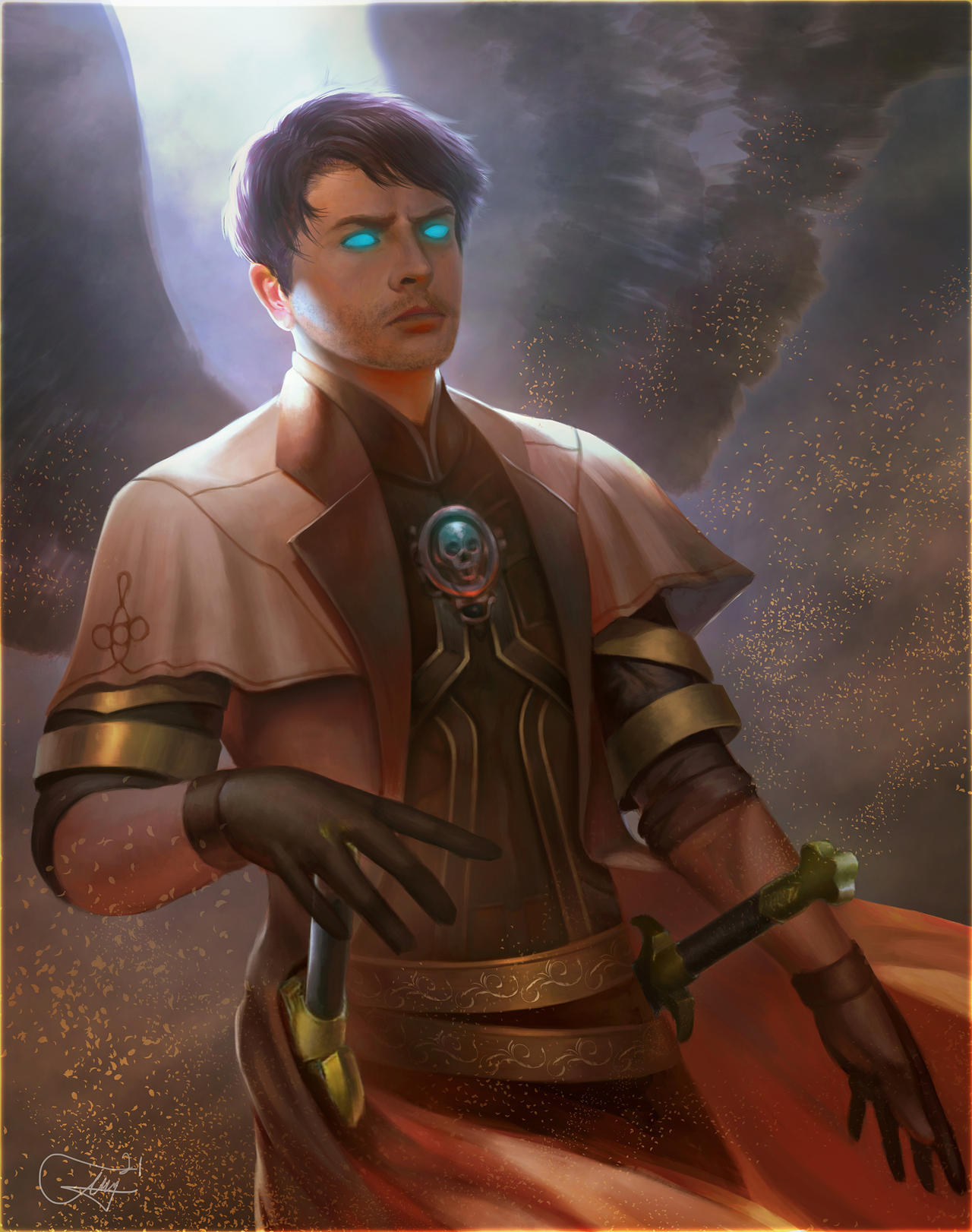 DnD - Scourge Aasimar (Altered) by andicahyow on DeviantArt DnD - Scourge Aasimar (Altered) by andicahyow on DeviantArt