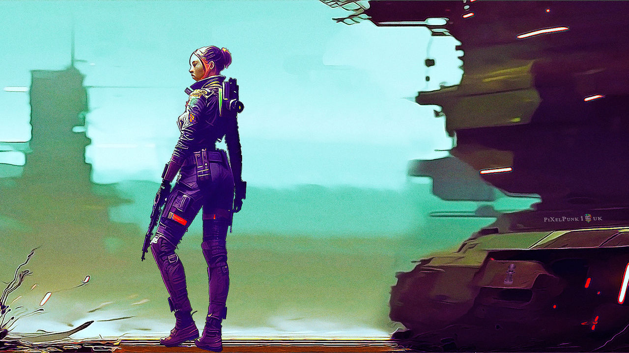 Ai Babe 12 Ukrainian Freedom Fighter By Pixelpunk 1uk On Deviantart