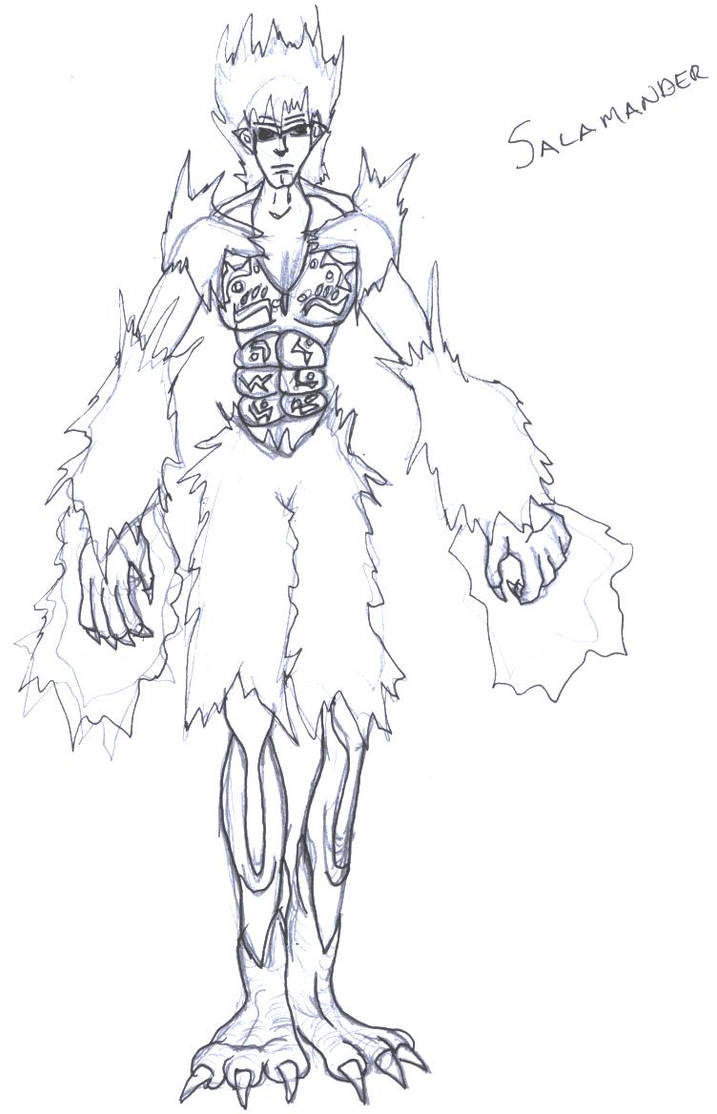 +Fire Fey Salamander+ by AkromiusXHezekiah on DeviantArt