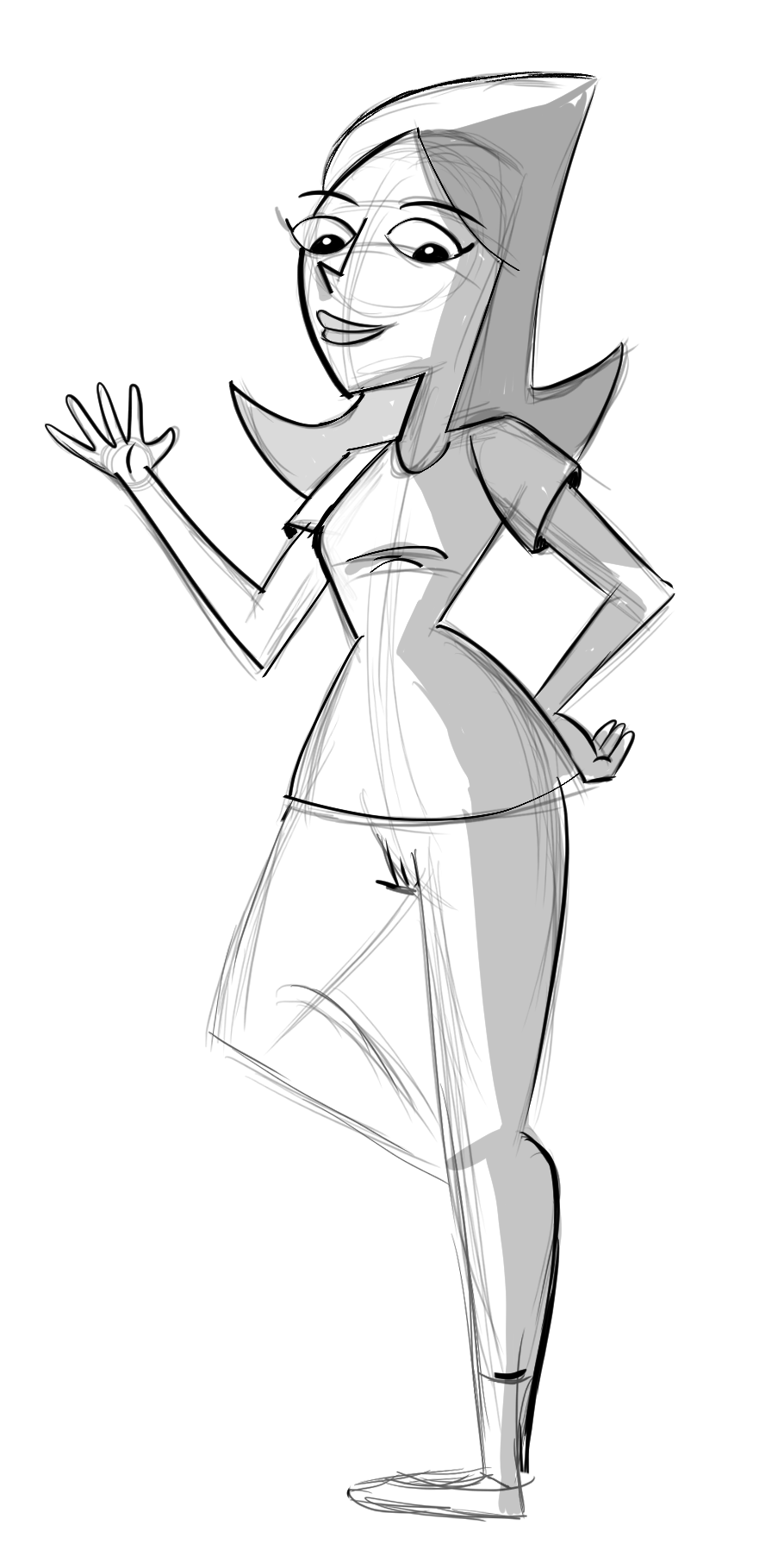 Candace Flynn Sketch By Alexander Draws On Deviantart
