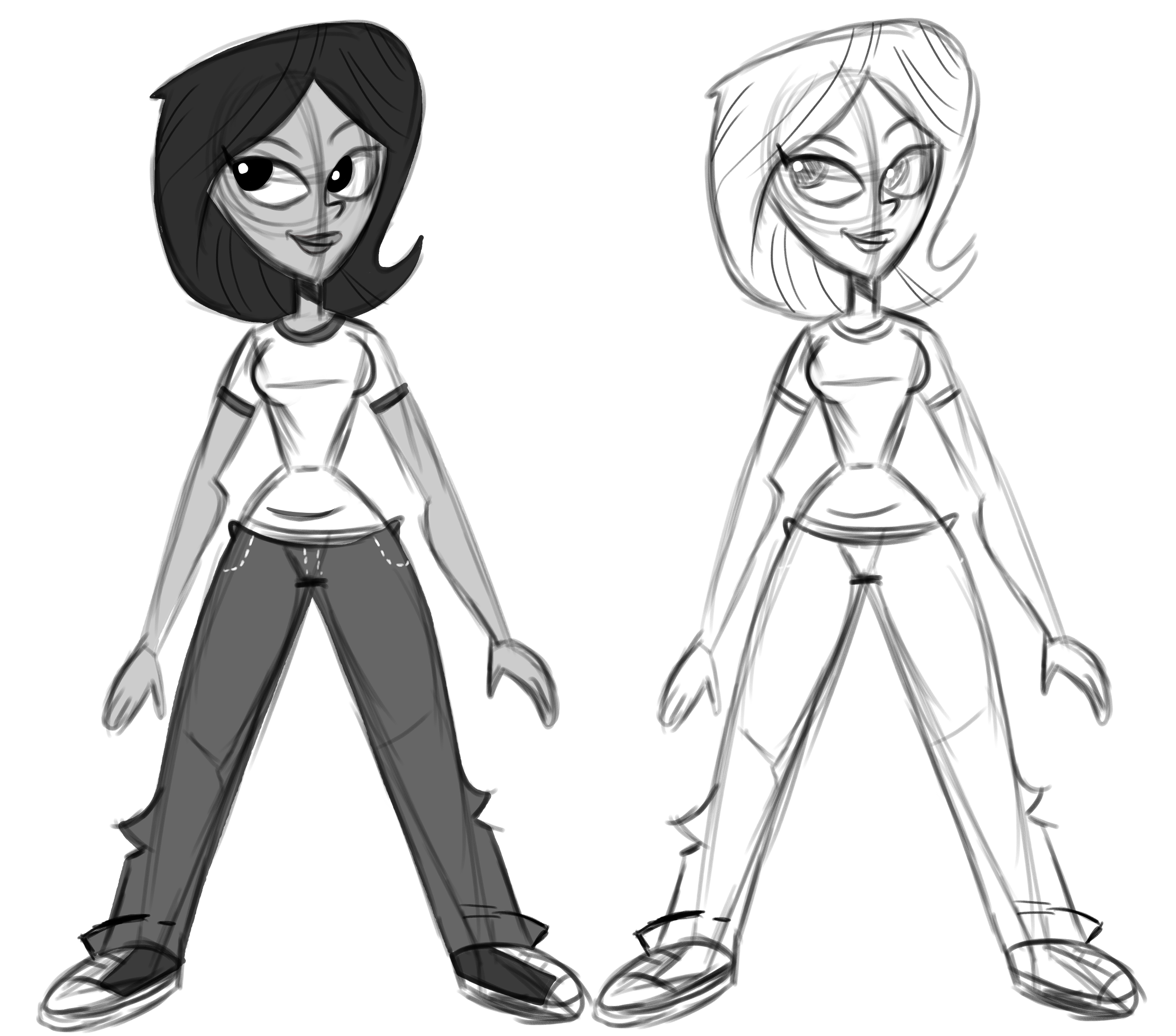 Elise From Dan Vs Quick Sketch By Alexander Lr On Deviantart