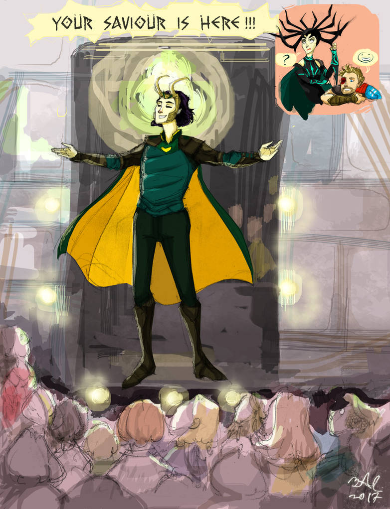 Loki The Saviour By Orchideacae On Deviantart