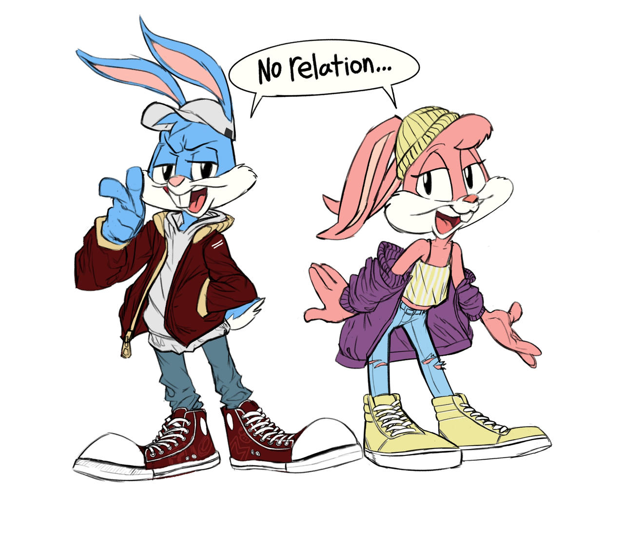 Buster And Babs Kinda Drippy By Rjjunoir On Deviantart