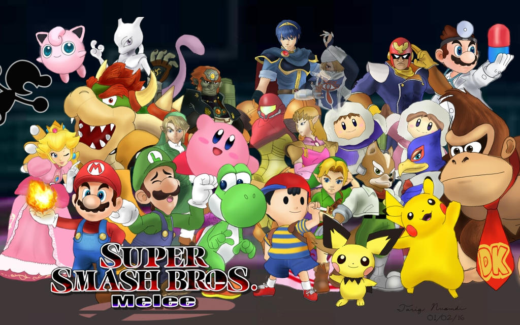 Super Smash Bros Melee Cast Excluding Roy By MarioKero345 On DeviantArt super-smash-bros-melee-cast-excluding-roy-by-mariokero345-on-deviantart