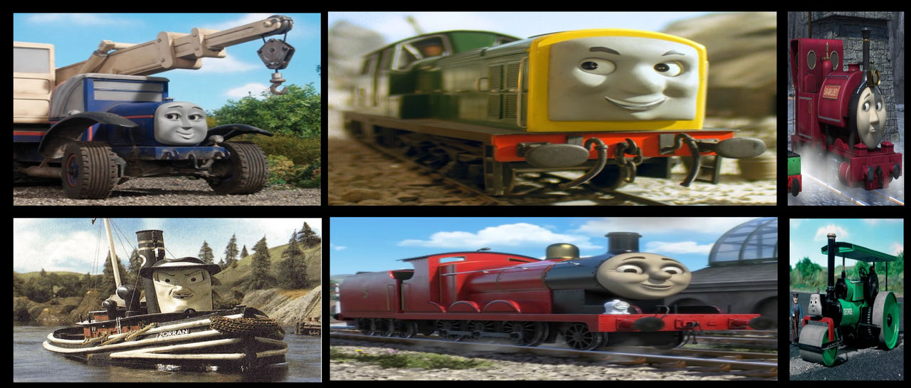 Kelly, Derek, Skarloey, Zorran, James and George by Johnwood2001 on ... Kelly, Derek, Skarloey, Zorran, James and George by Johnwood2001 on ...