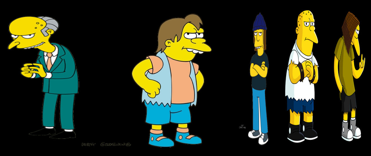 Mr. Burns, Nelson Muntz, Jimbo Jones, Kearney and by Johnwood2001 on ... Mr. Burns, Nelson Muntz, Jimbo Jones, Kearney and by Johnwood2001 on ...