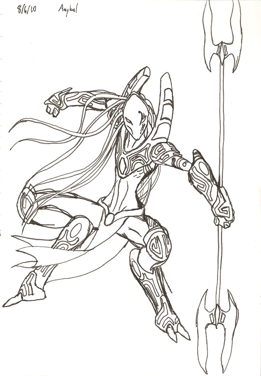 My Protoss Girl By Obsidianorder On Deviantart