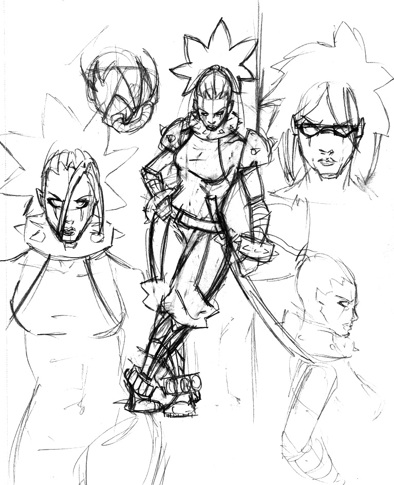 Female Character Concept 1 By Fumeista23 On Deviantart