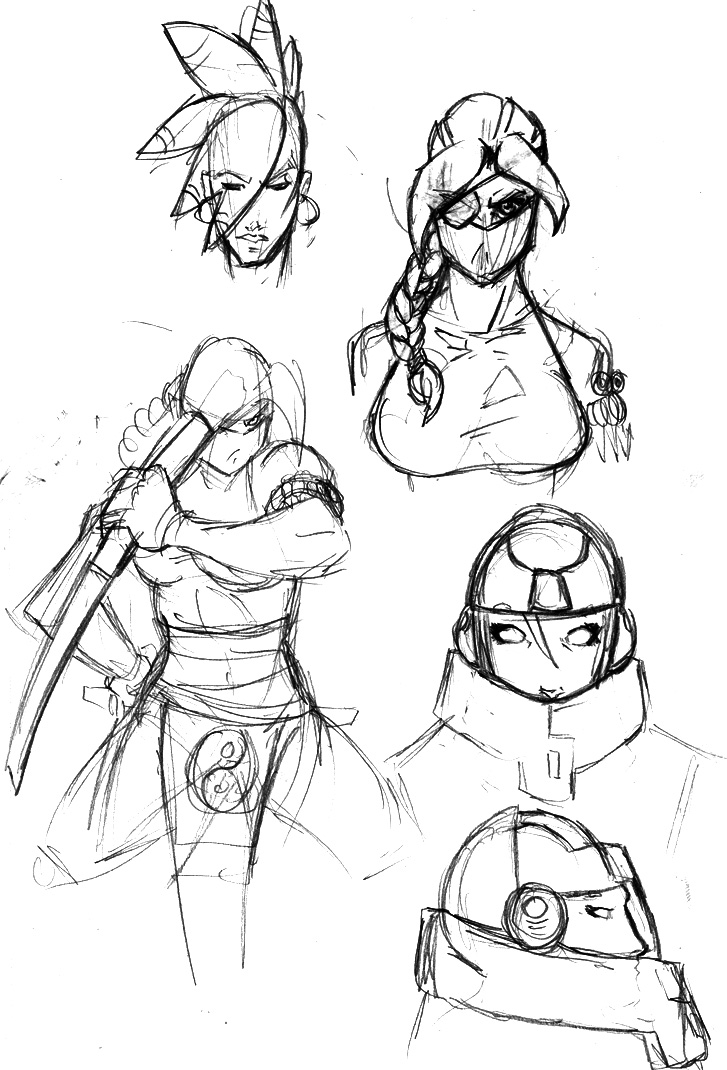 Female Character Concept 2 By Fumeista23 On Deviantart