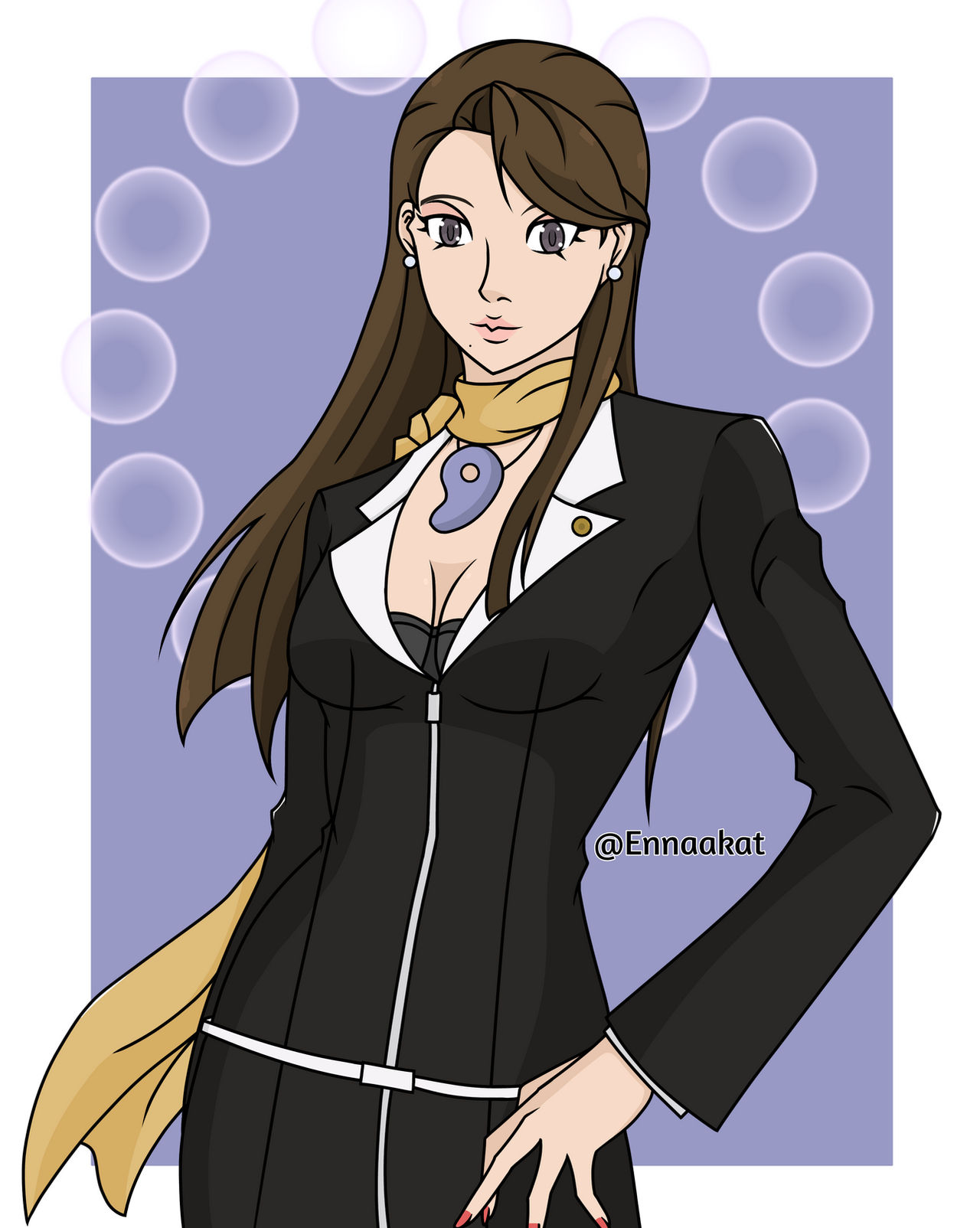 Mia Fey By Ennaakat On Deviantart
