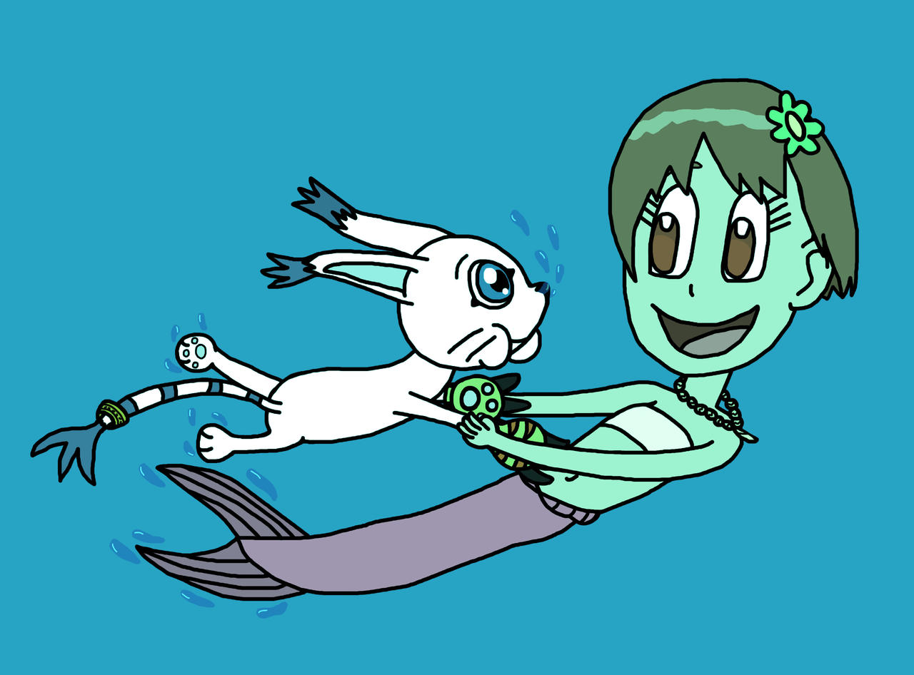 Kari Kamiya As A Mermaid By Sb1991 On Deviantart