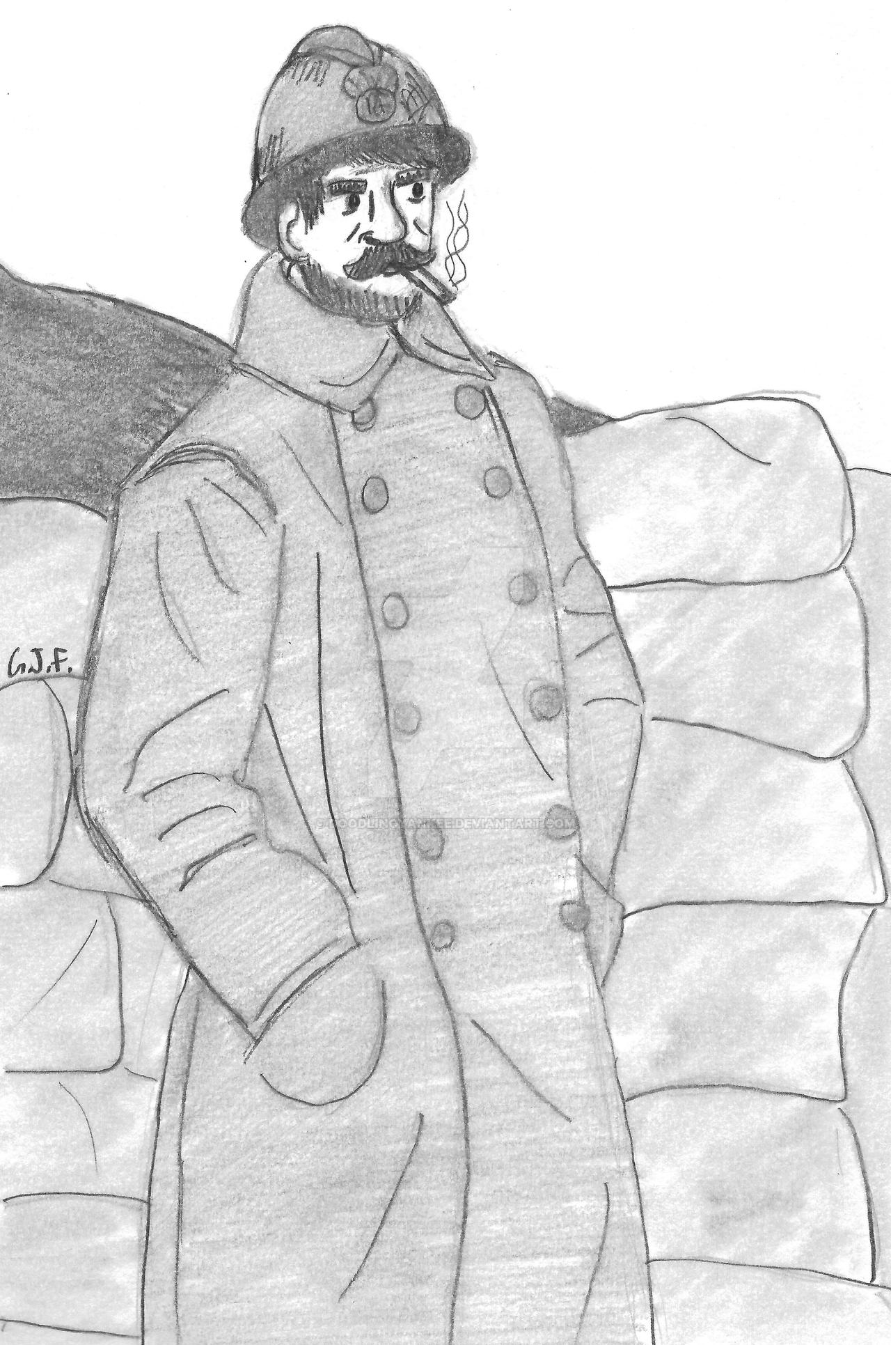 Smoke Break By Doodlingyankee On Deviantart