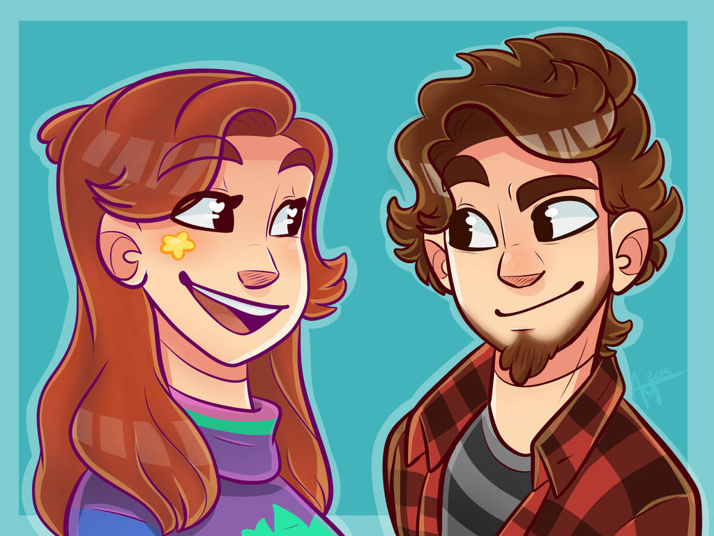 Ariel And Alex Hirsch By Atachi00 On Deviantart