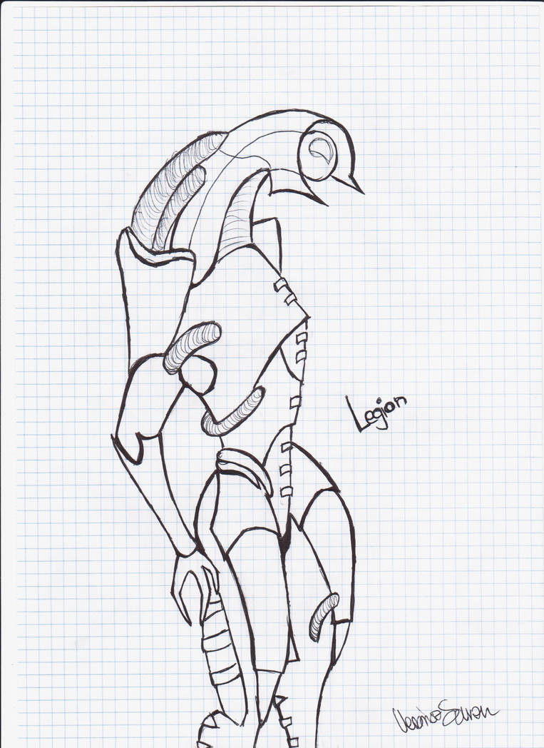 Mass Effect Legion By Verooooo On Deviantart