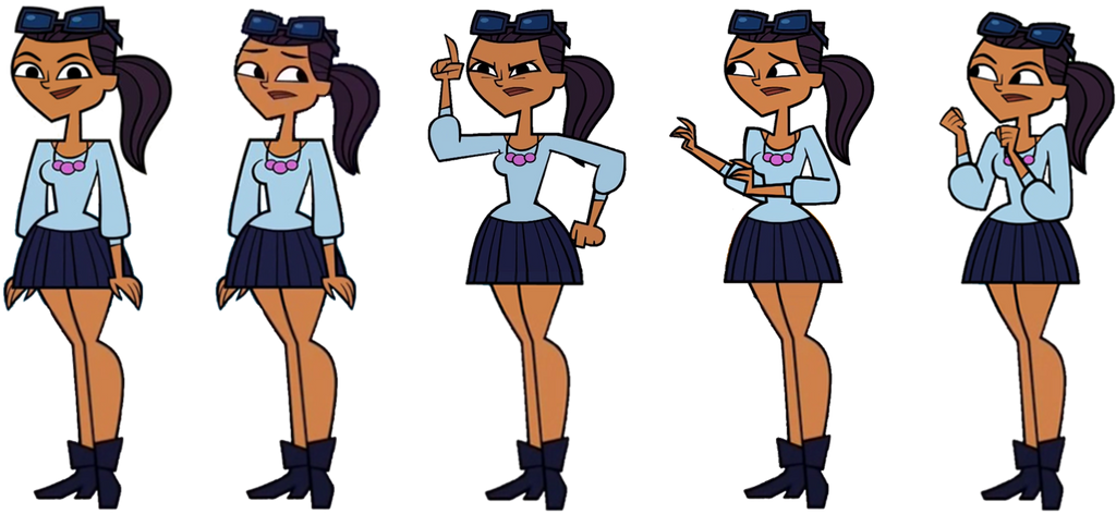 Total Drama Jen Poses By Crapstopher On Deviantart