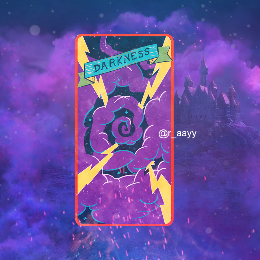 Descendants 3 Darkness Card By Raayb On Deviantart