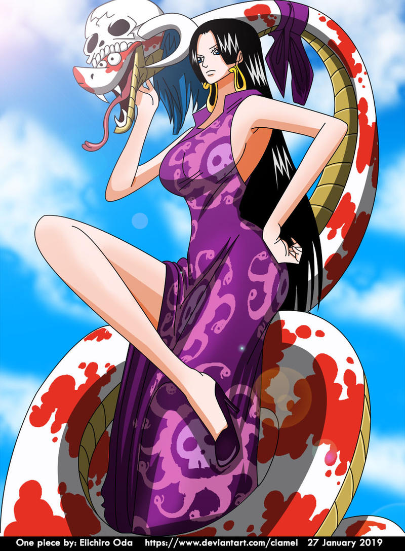 Boa Hancock Marine Ford By Clamel On Deviantart
