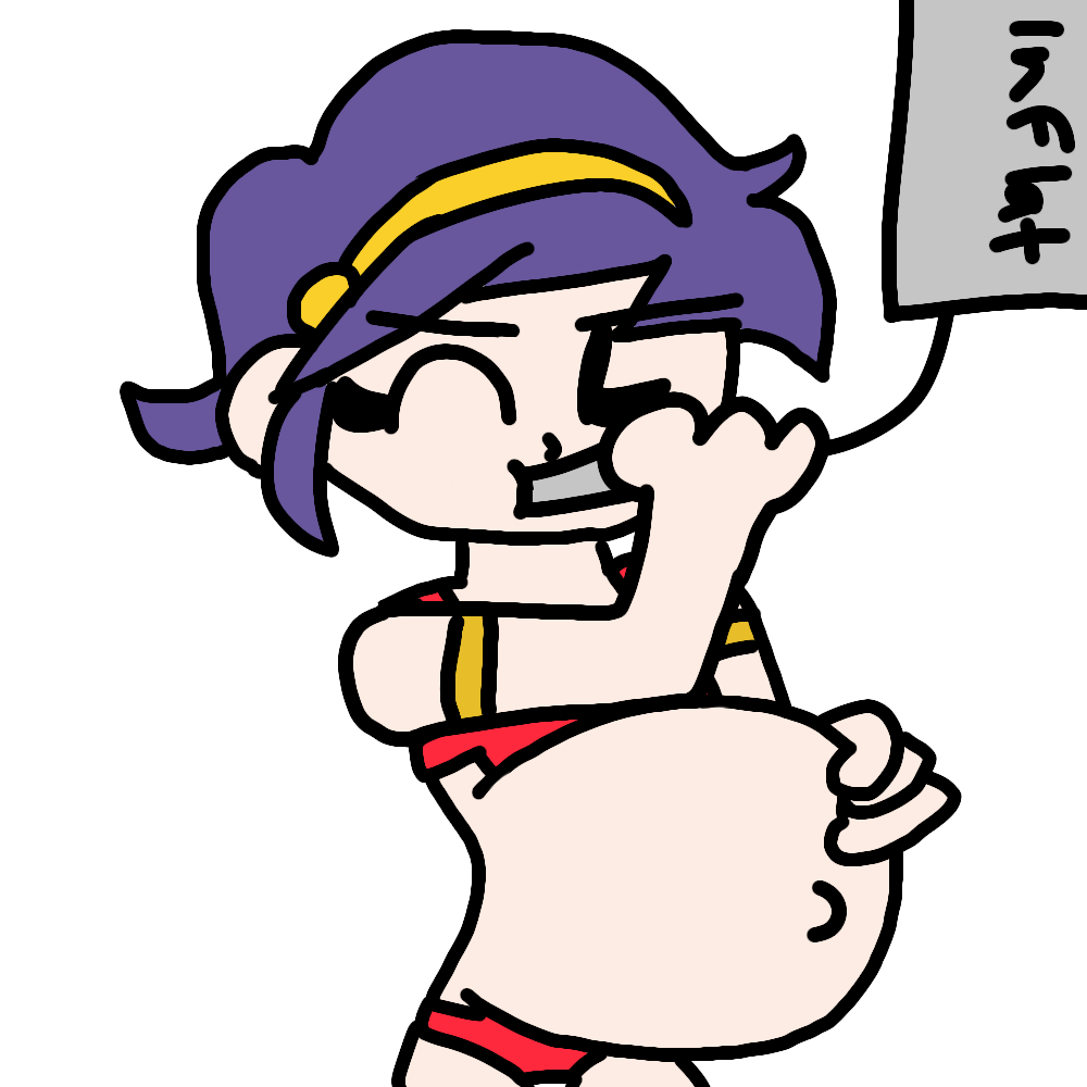 Fnf Athena Inflated Belly By Sgnc On Deviantart