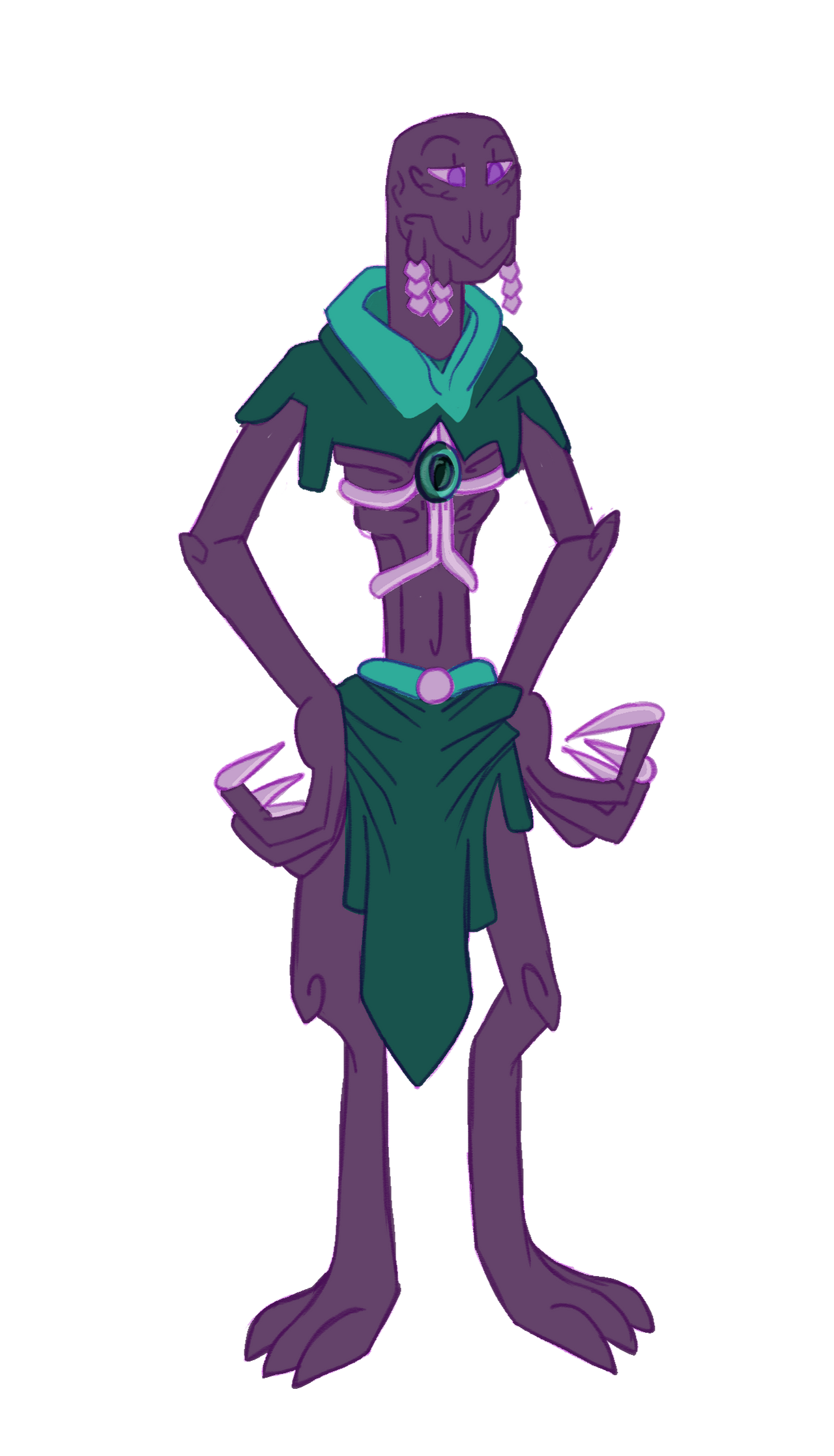 Dnd Minecraft Enderman Redesign By Mushroomjeremy On Deviantart