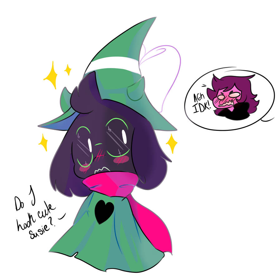 Susie X Ralsei By Crispygurl On Deviantart