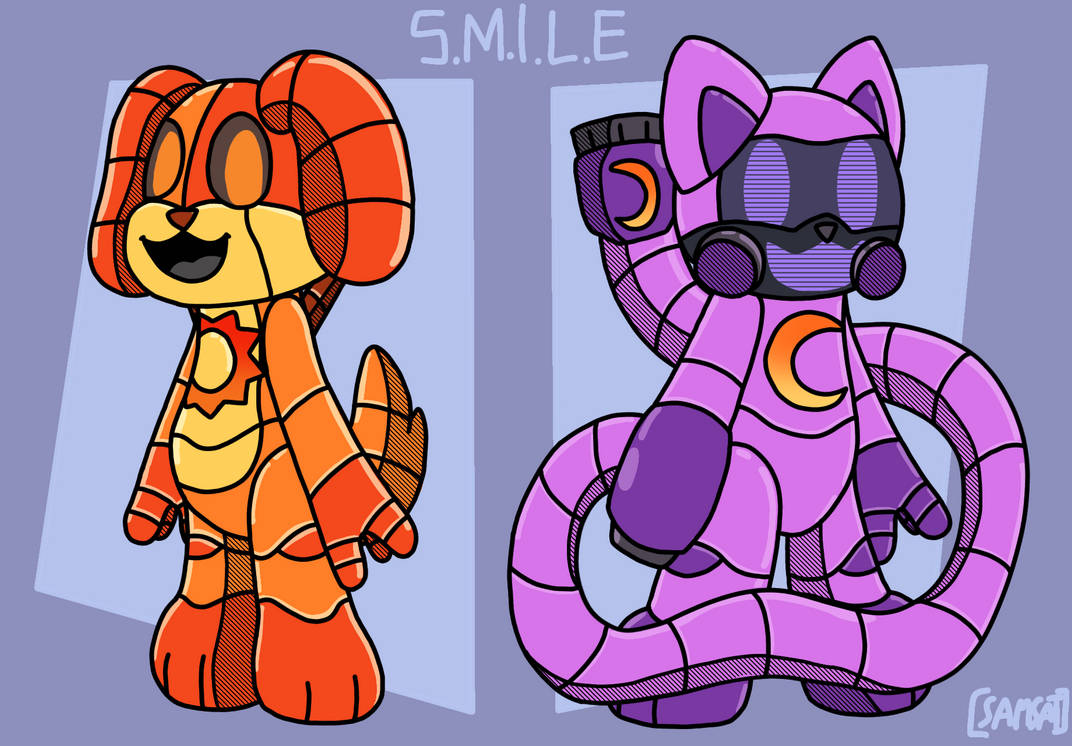 DogDay and CatNap but Robot by samsat1108 on DeviantArt DogDay and CatNap but Robot by samsat1108 on DeviantArt