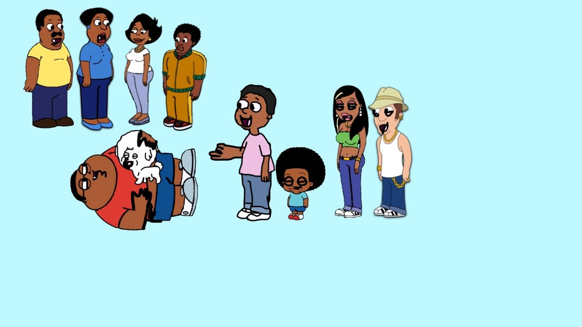 Cleveland Brown Jr Playing With Rock Hudson By Jaywalton16 On Deviantart