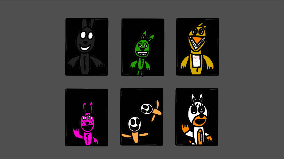 Ucn Secret Character Roster By Ryanthebluefox On Deviantart