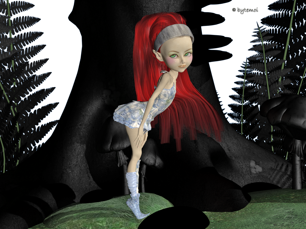 Tippy Toes Poser By Bytemoi On Deviantart