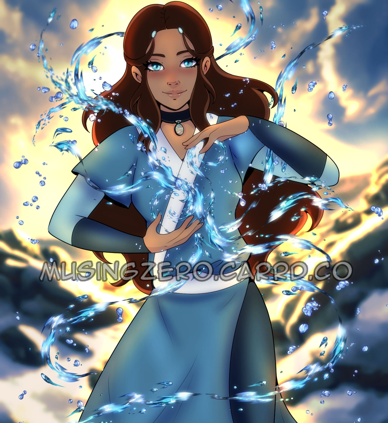 Katara Fan Art By Musingzeroart On Deviantart