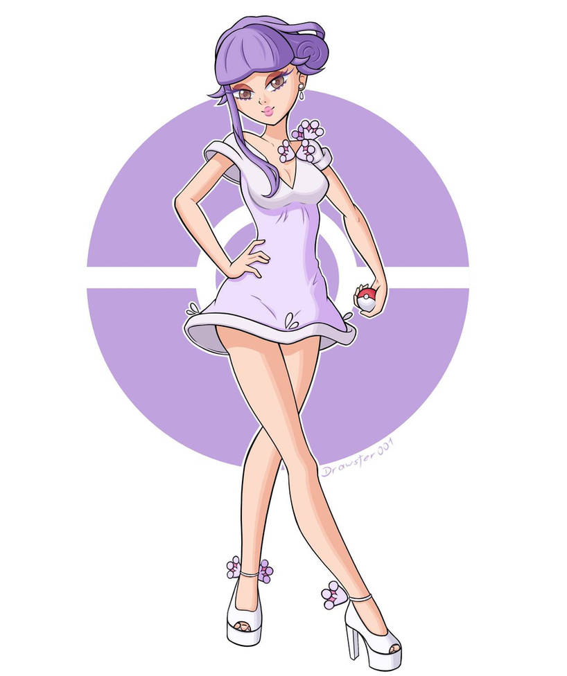 Gym Leader Tulip By Drawster001 On Deviantart