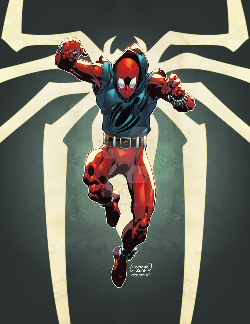 Scarlet Spider By Alonsoespinoza On Deviantart