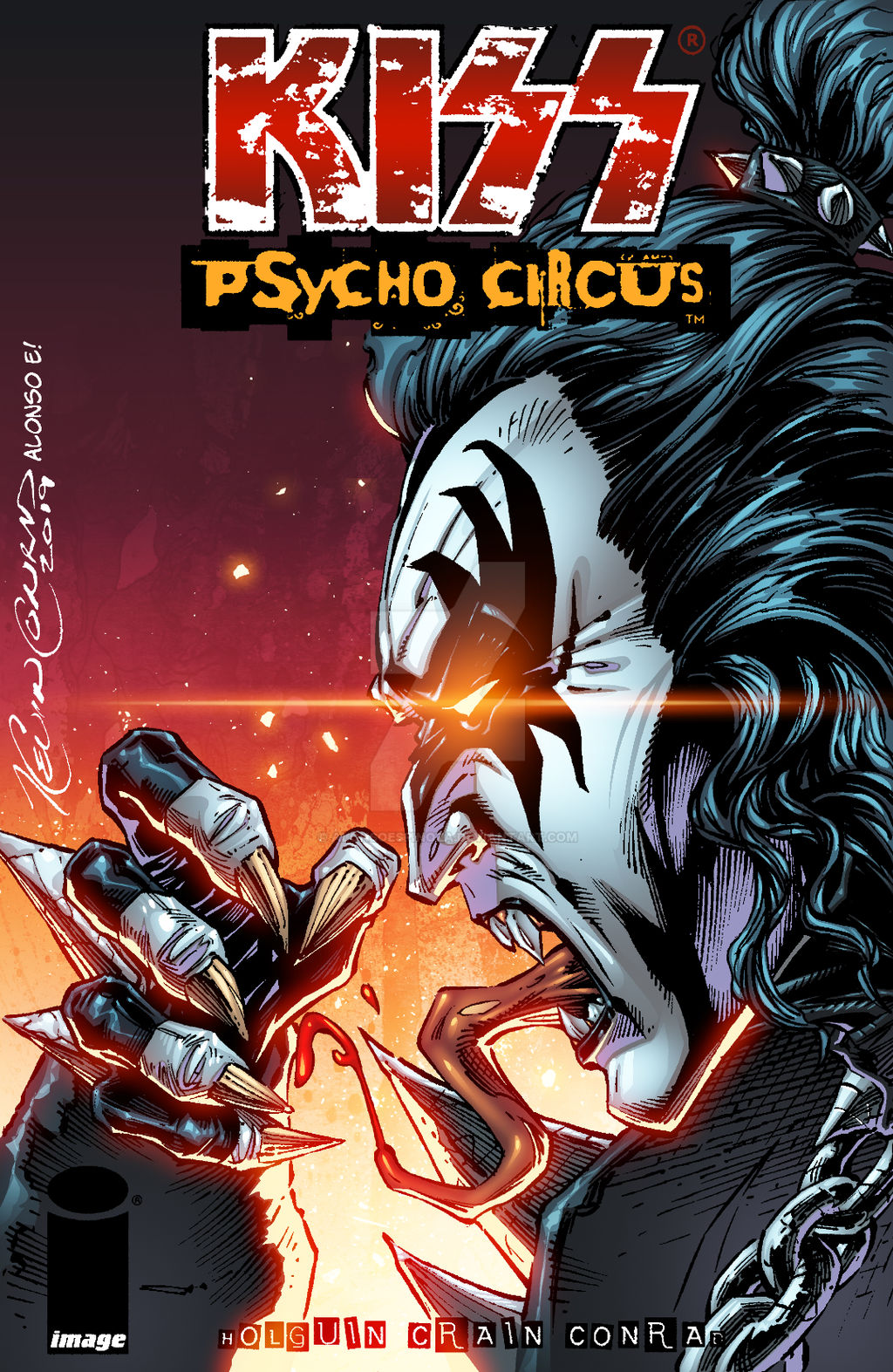 Gene Simmons By Alonsoespinoza On Deviantart