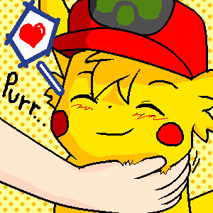 Cuddling Ash by Coshi-Dragonite on DeviantArt