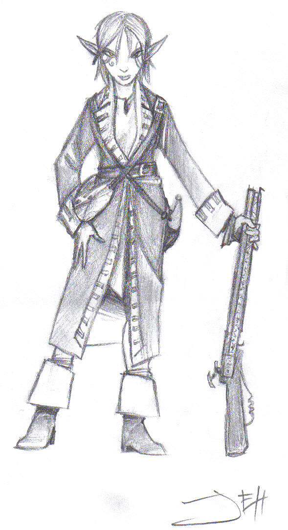 Elven Rifleman by ElronFastidious on DeviantArt