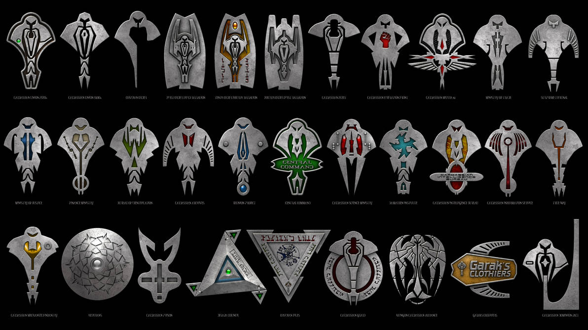 31 Cardassian Logos Updated By Gazomg On Deviantart