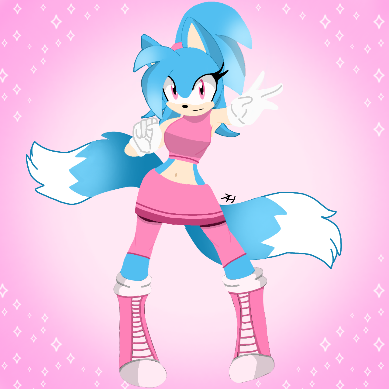 Sonic Oc Snt By Adairya7 On Deviantart