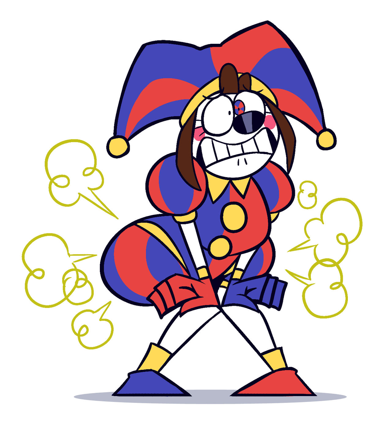 Pomni Farting By Briefondue On Deviantart