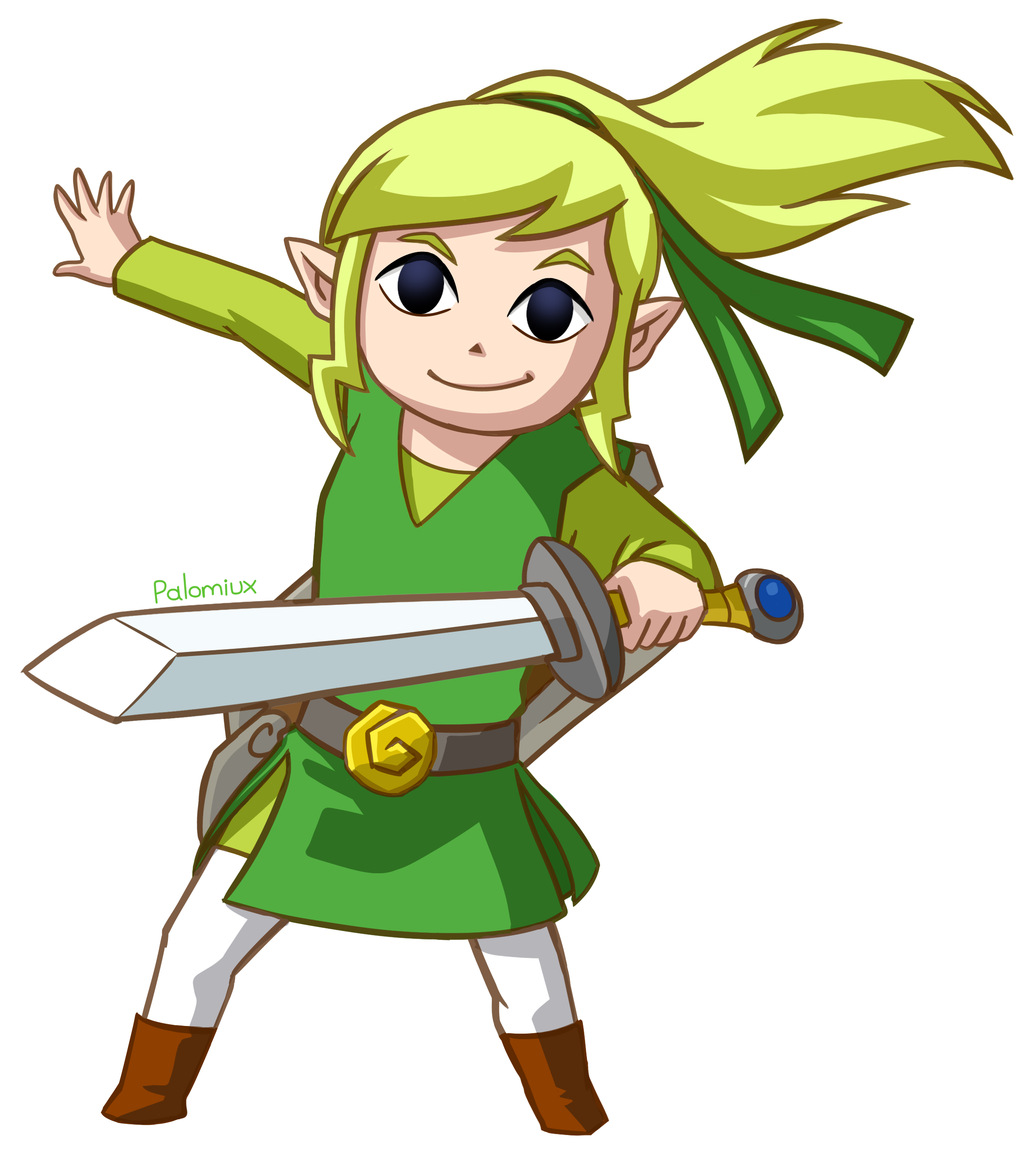 Roleswap Zelda Spirit Tracks By Palomiuxez On Deviantart