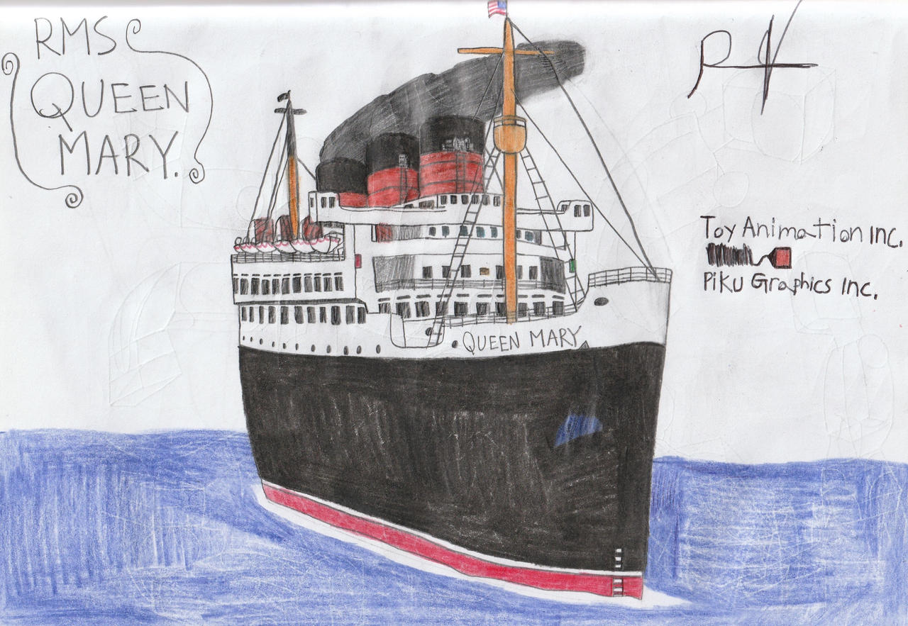 Rms Queen Mary By Pikugraphics On Deviantart