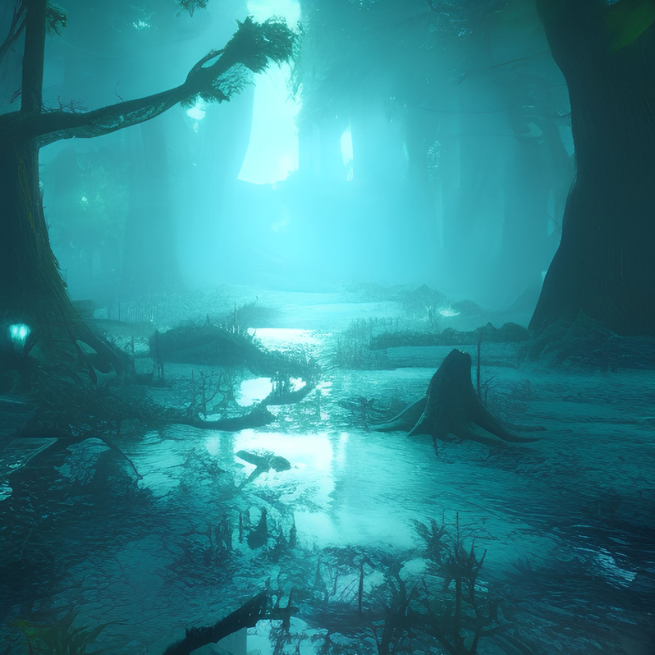 Valheim Swamp Biome By Furryyuriq On Deviantart