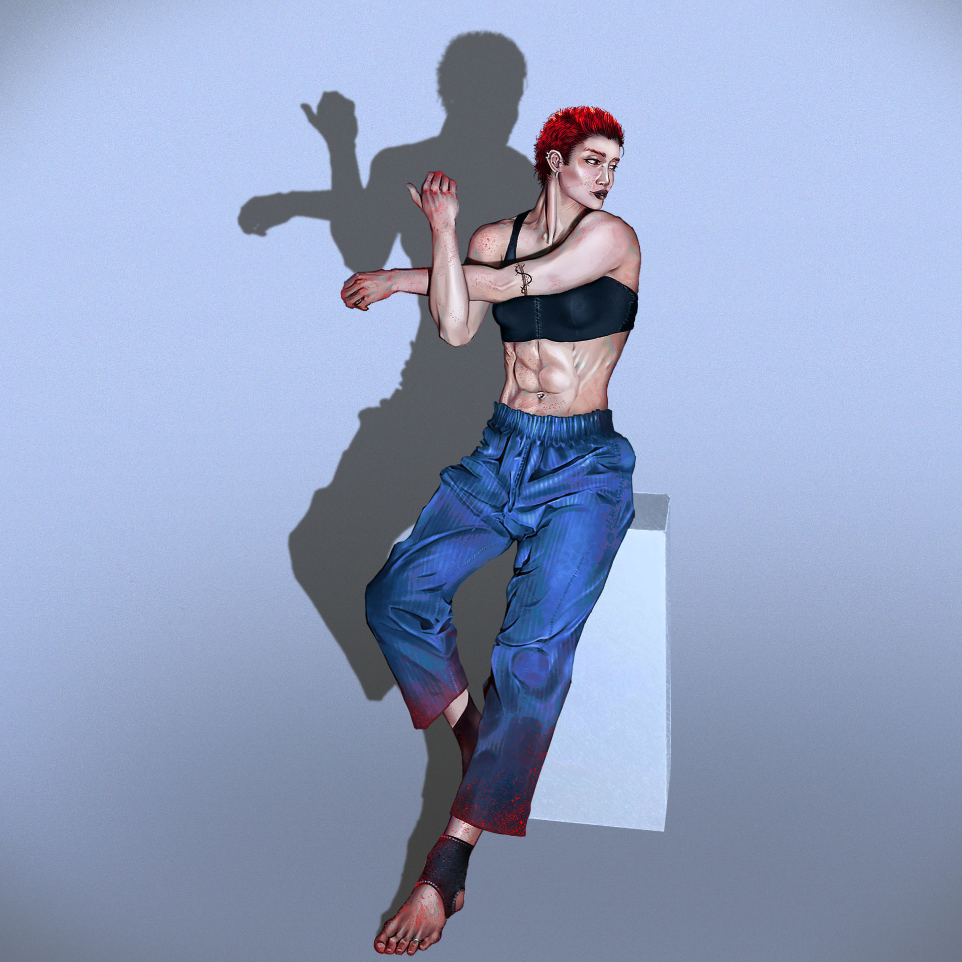 Red Head Girl By Strybool On Deviantart