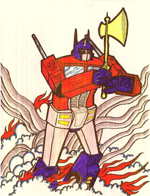 Vintage Optimus by jesusvrobots on DeviantArt