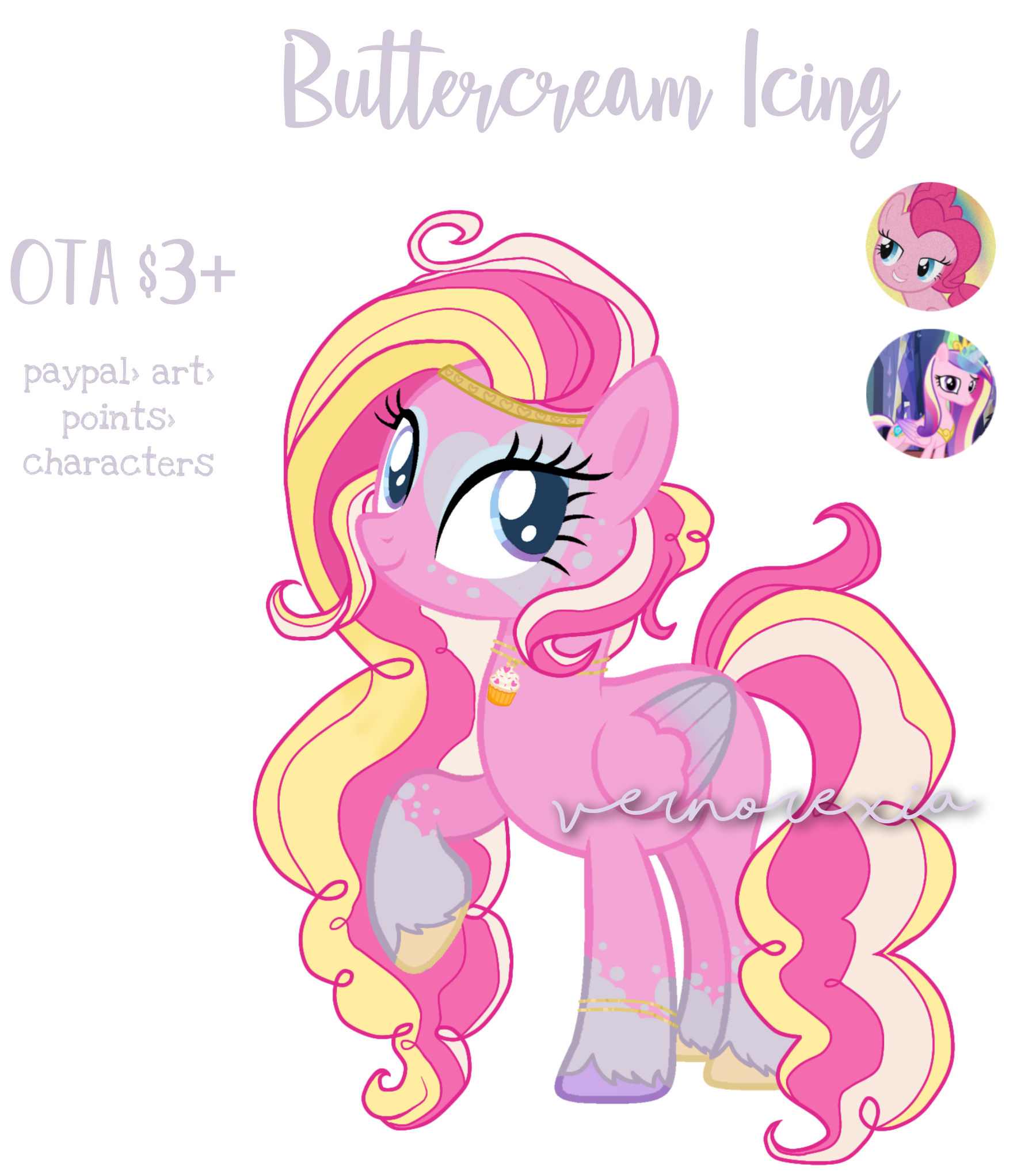 Close Mlp Next Gen Oc Adopt Pinkie Pie X Cadance By Vernorexxia On Deviantart