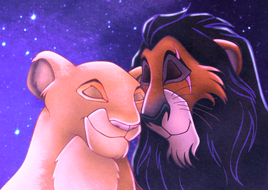 Sarabi And Scar By Usalina On Deviantart