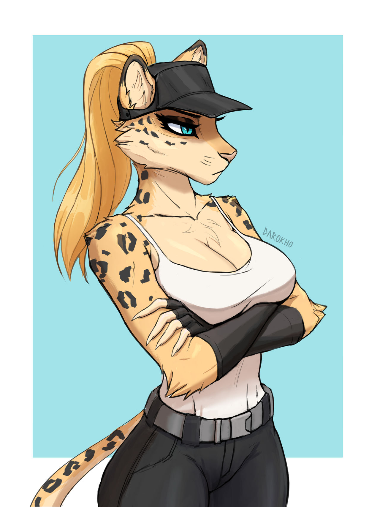 Rukait Leopard Girl Oc By Kodiak54 On Deviantart