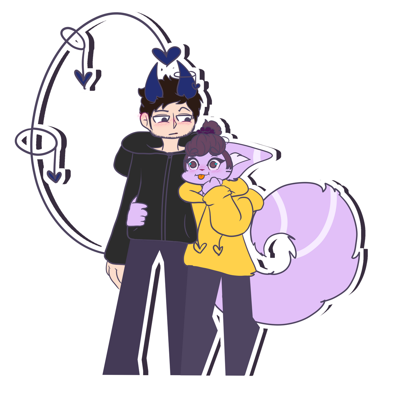 The Uwu Owo Couple By Profanumisme On Deviantart