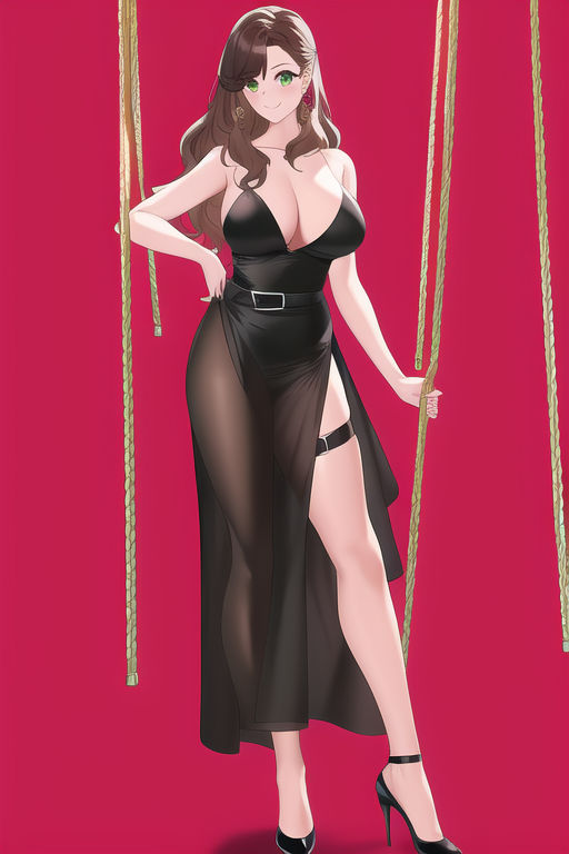 Burgundy Swing Dress Black Belt Opaque Nylons B By Varm209 On Deviantart