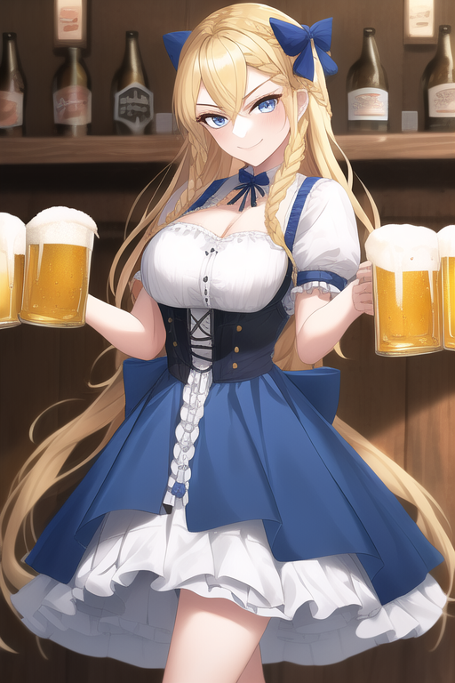 Long Blonde Braided Hair Blue Eyes Kind Smirk S By Varm209 On Deviantart