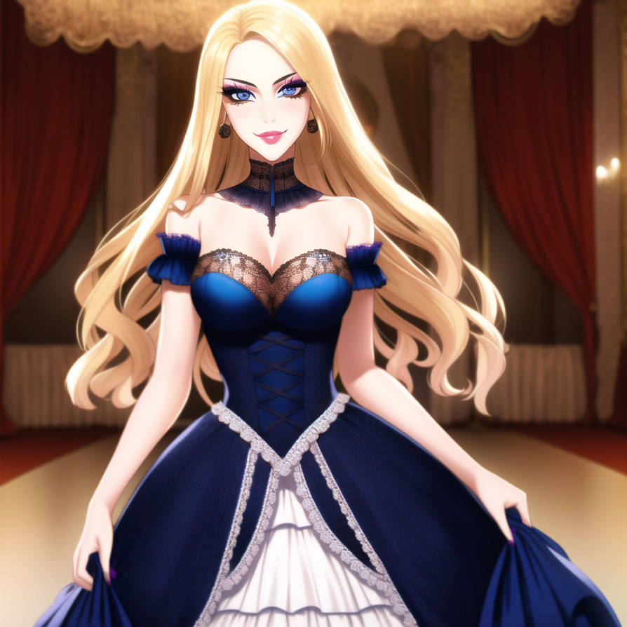 Long Blonde Hair Blue Eyes Eyelashes Mascara By Varm209 On Deviantart