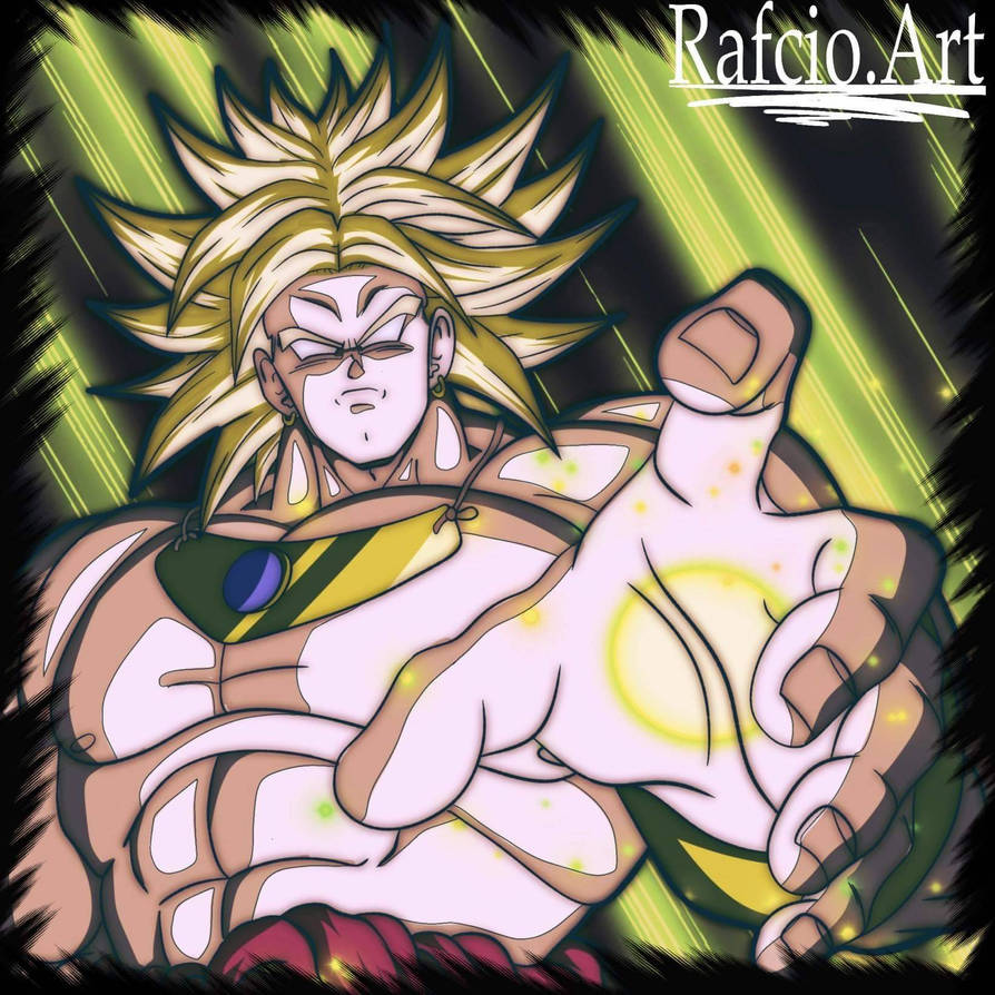 Brolly Dbz By Rafcioart On Deviantart